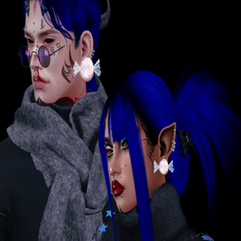 Second Life Marketplace - PitchFrk Peppermint Plugs [ Pixie - F ]